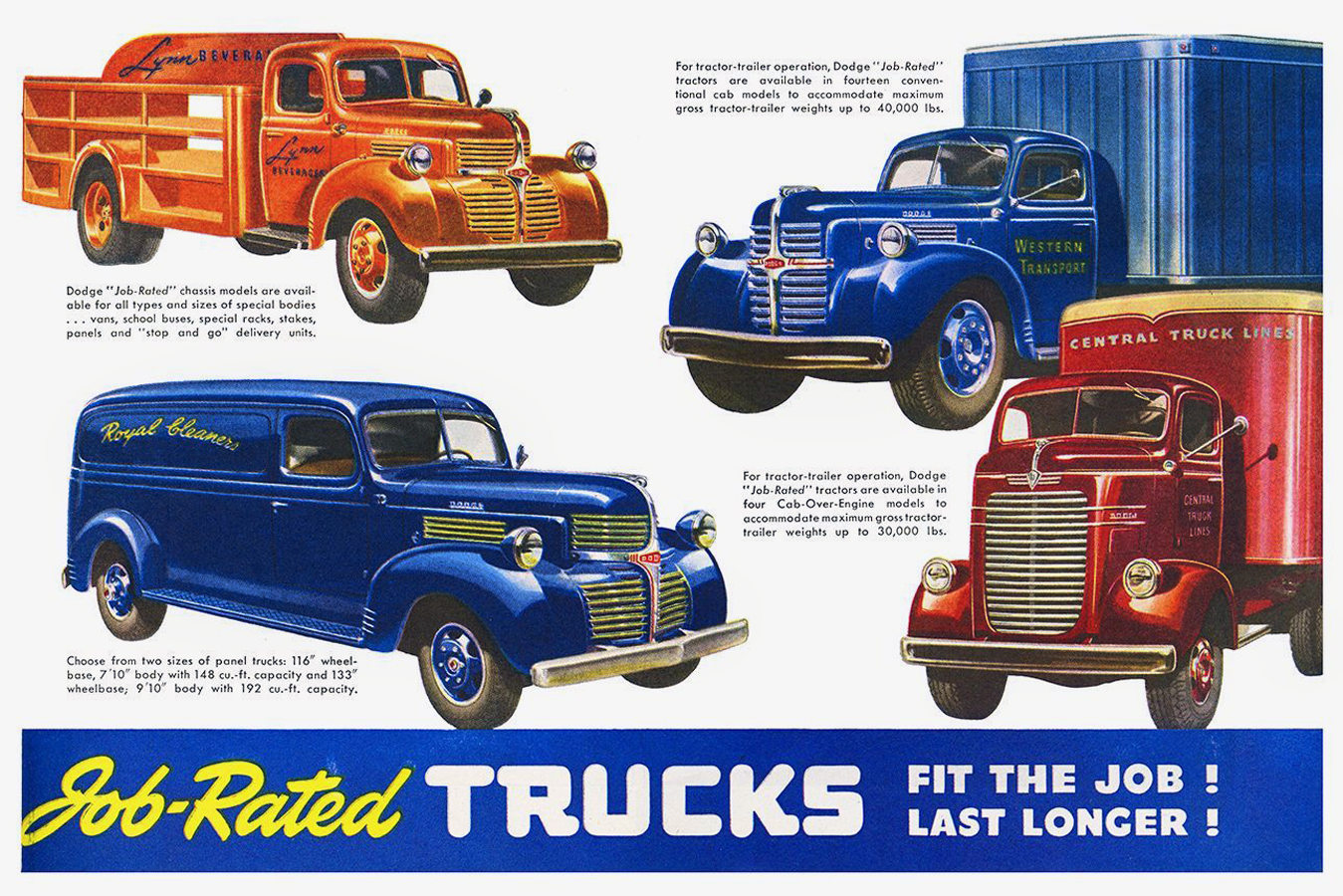 transpress nz: 1947 Dodge trucks