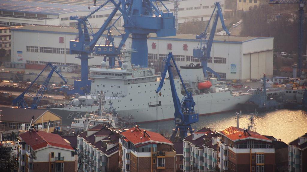 Asian Defence News: New 10, 000 tons class training ship of PLAN ...
