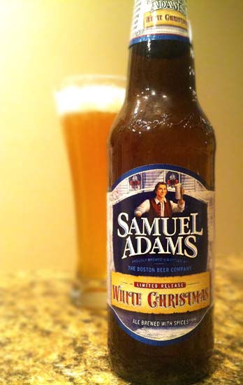 Bob's Brew and Liquor Reviews: Samuel Adams White Christmas Ale