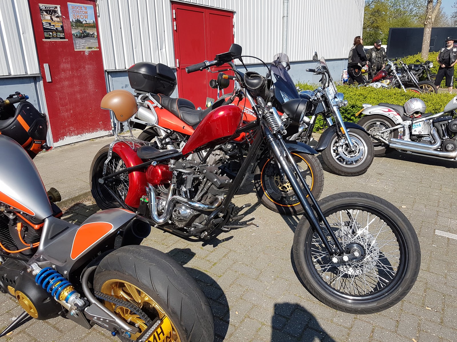 kustomizerkurt: ROGUES MC Choppershow 2019, Opmeer, NL...