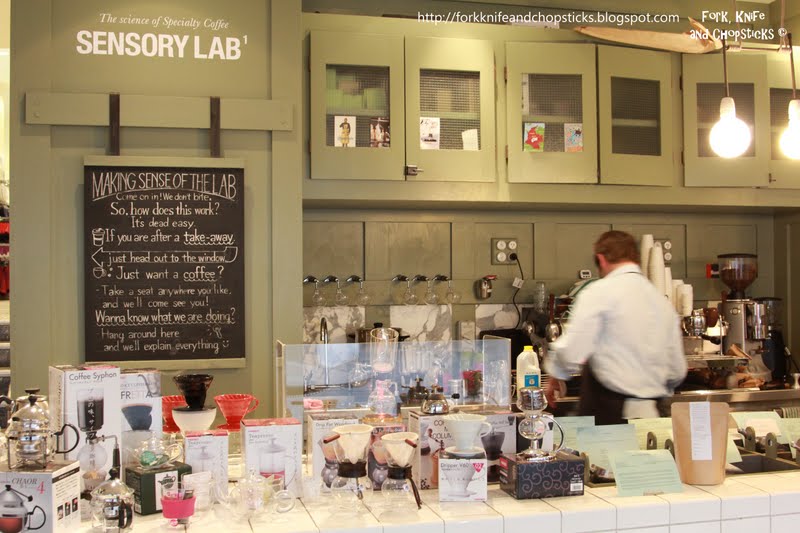 Fork, Knife and Chopsticks: Caffeine rush @ Sensory Lab