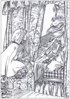SurLaLune Fairy Tales Blog: Coloring Book Week: Rackham's Fairy Tale ...