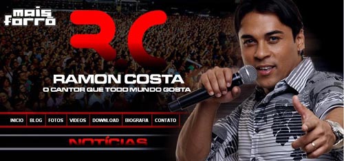Acesse: http://portalmaisforro.com/: Ramon Costa lança site oficial