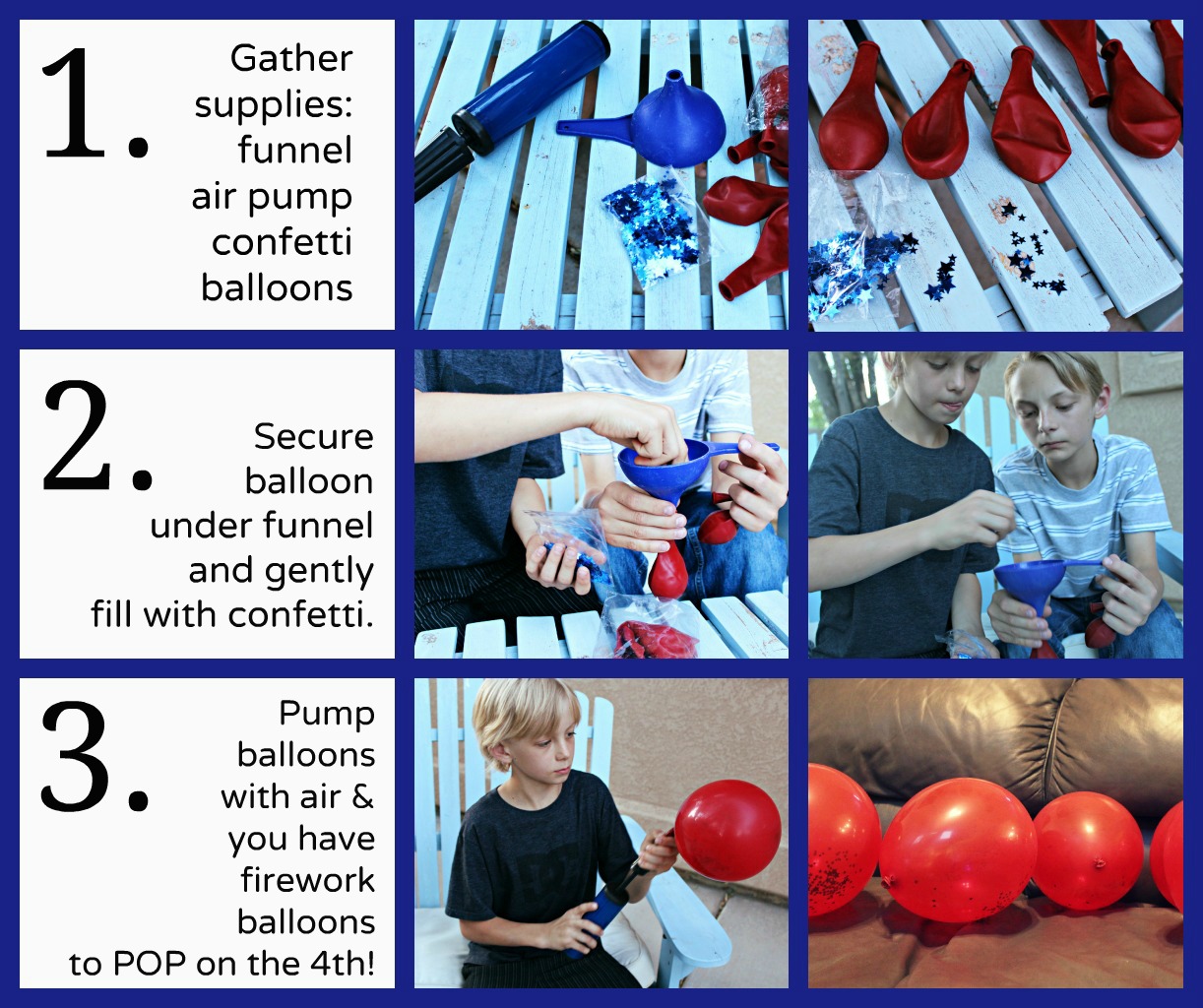 Moore Minutes: Firework Confetti Balloons and a Patriotic Crate to-go!