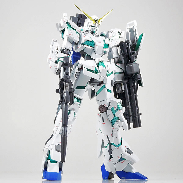 GUNDAM GUY: HGUC 1/144 RX-0 Unicorn Gundam [Destroy Mode] Green Psycho ...