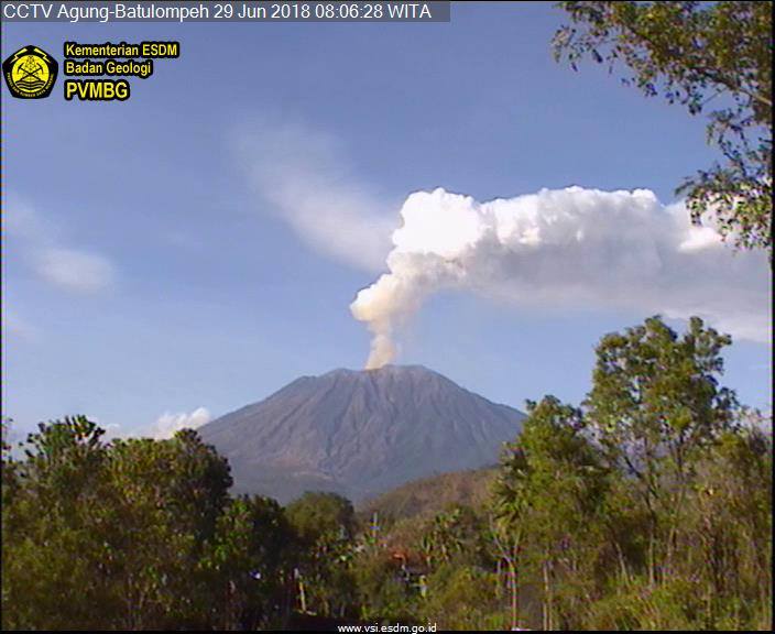 Sekilas Mengenal Letusan Gunung Agung - Santri Dan Alam