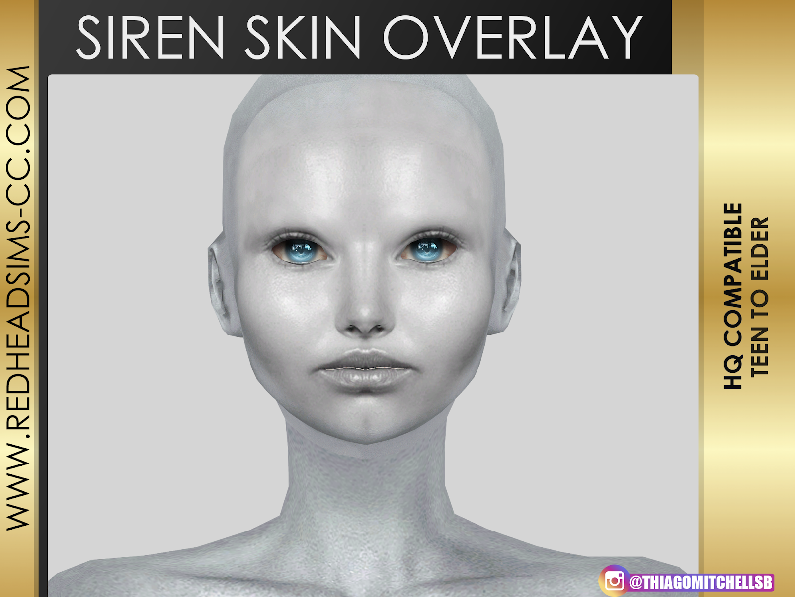 Siren Mermaid Redheadsims Cc