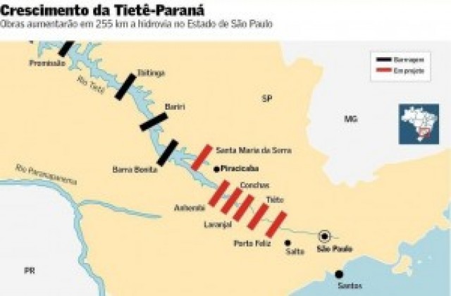 Blog SOS Rios do Brasil: BARRAGENS NO RIO TIETÊ VÃO INUNDAR IMENSA ÁREA ...