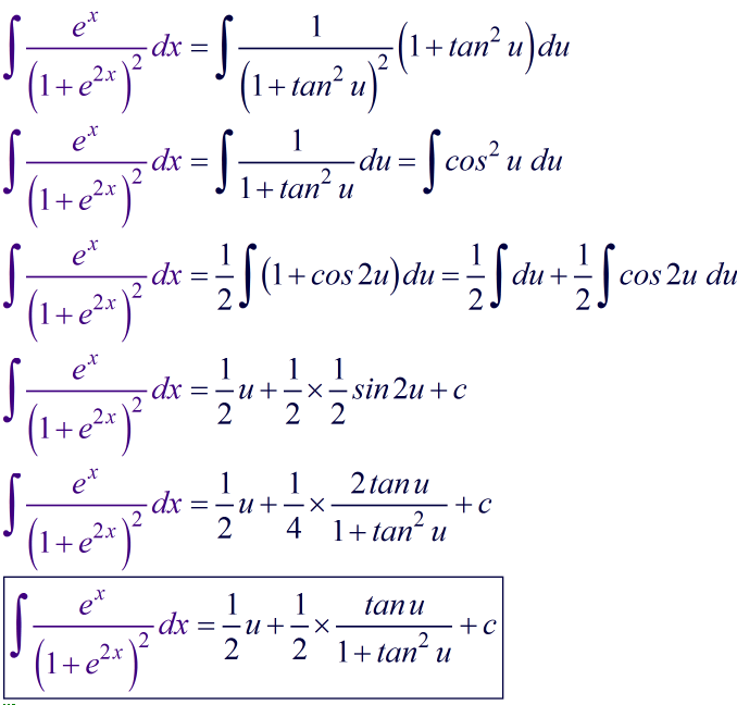 intégrales: Quand une méthode d'intégration s'avère insuffisante...