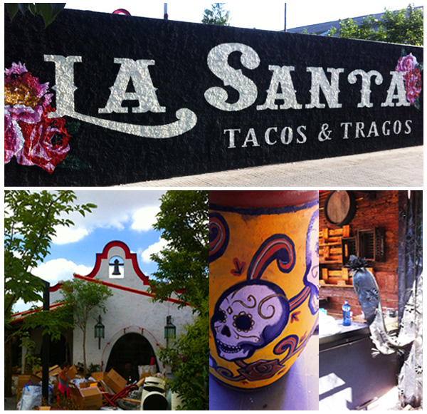 The Font Hunter: La Santa - Restaurante Mexicano