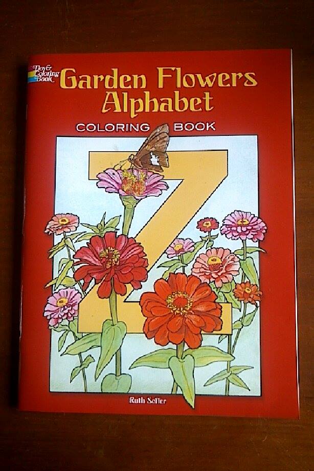 PerfectSweetColors: Garden flowers alphabet - Kleurboekwinkel