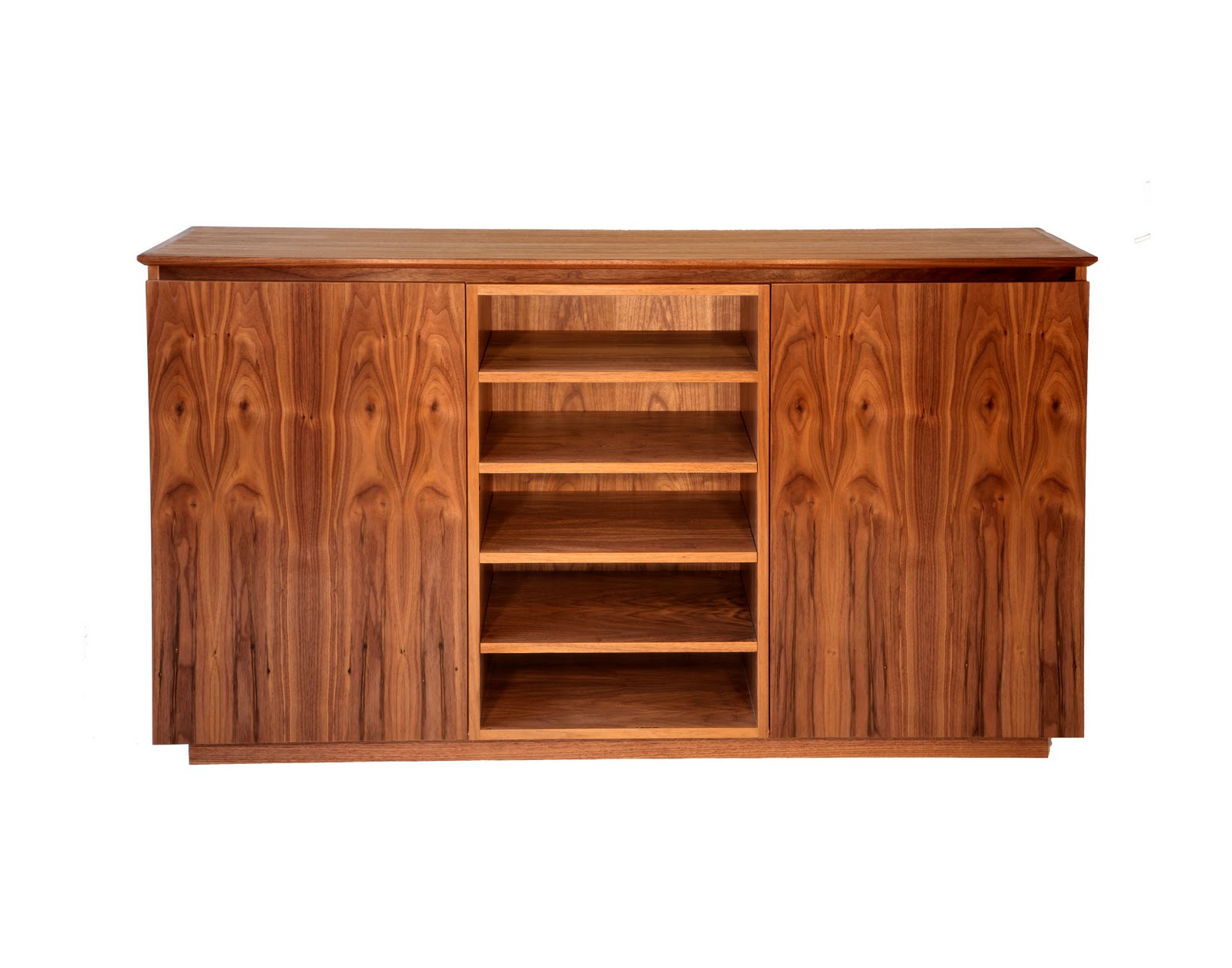 alex builds things: Walnut Entertainment Center