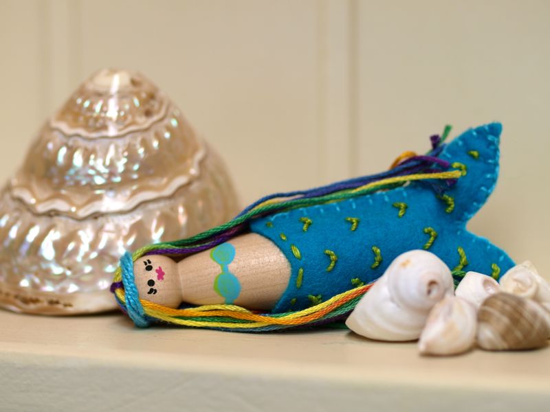 By Hook & Thread: The Mermaid and the Pirate- a little tale.