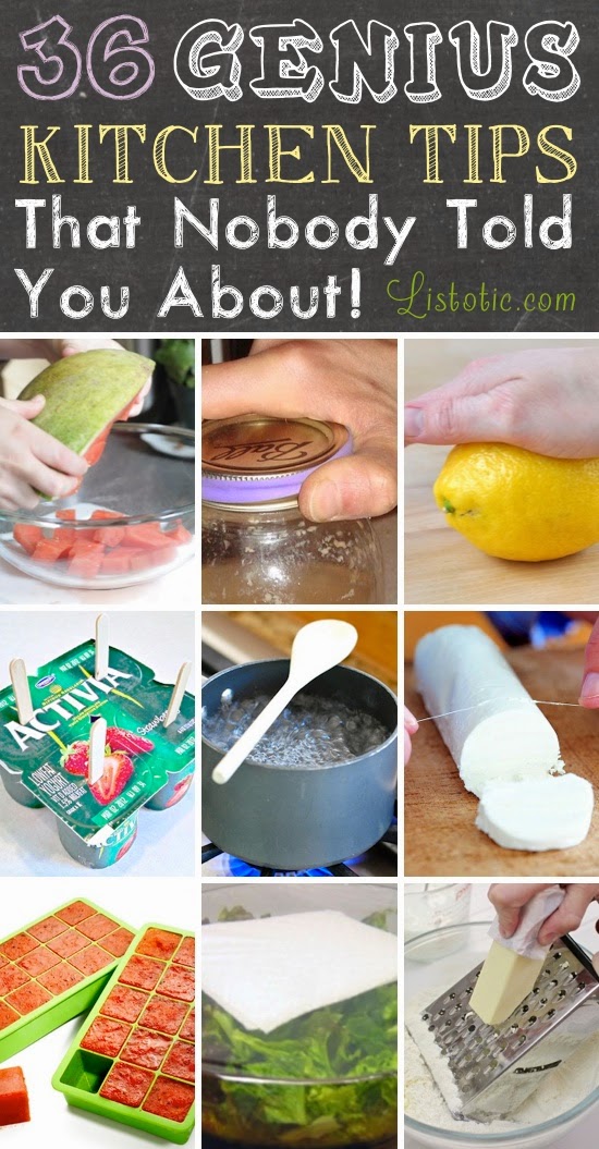 Tips Make Easy Today: 36 Kitchen Tips and Tricks That Nobody Told You About