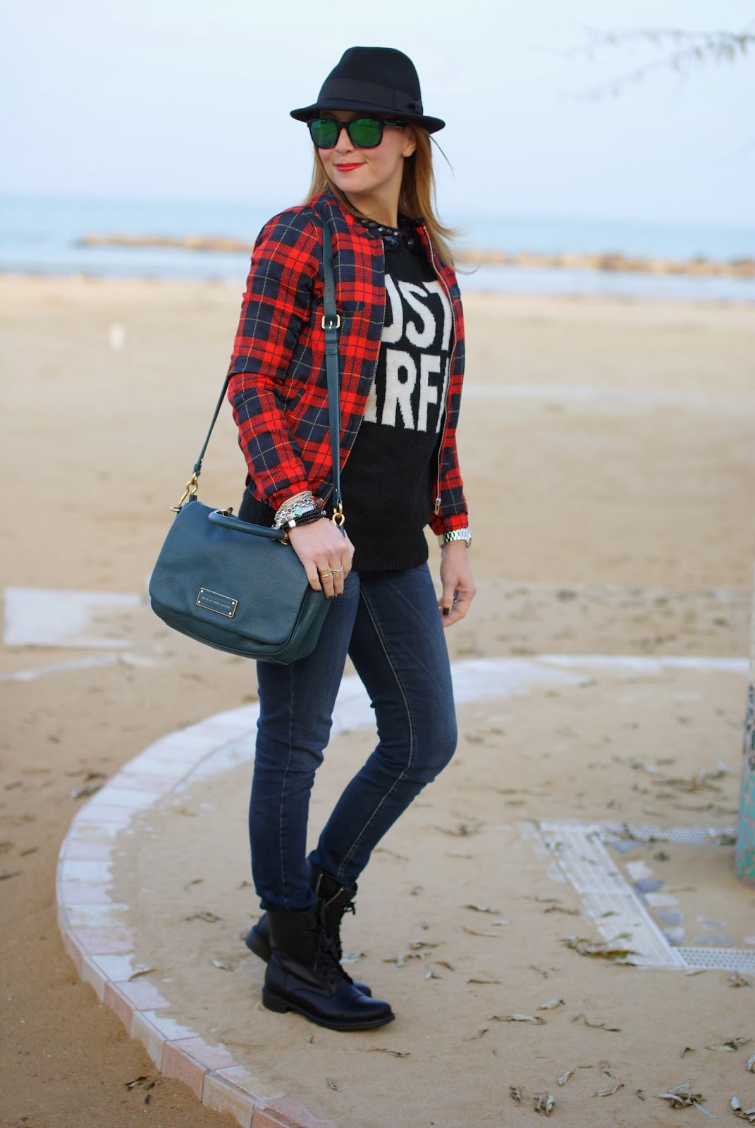 Checked jacket, comfy sweater | Fashion and Cookies - fashion and ...