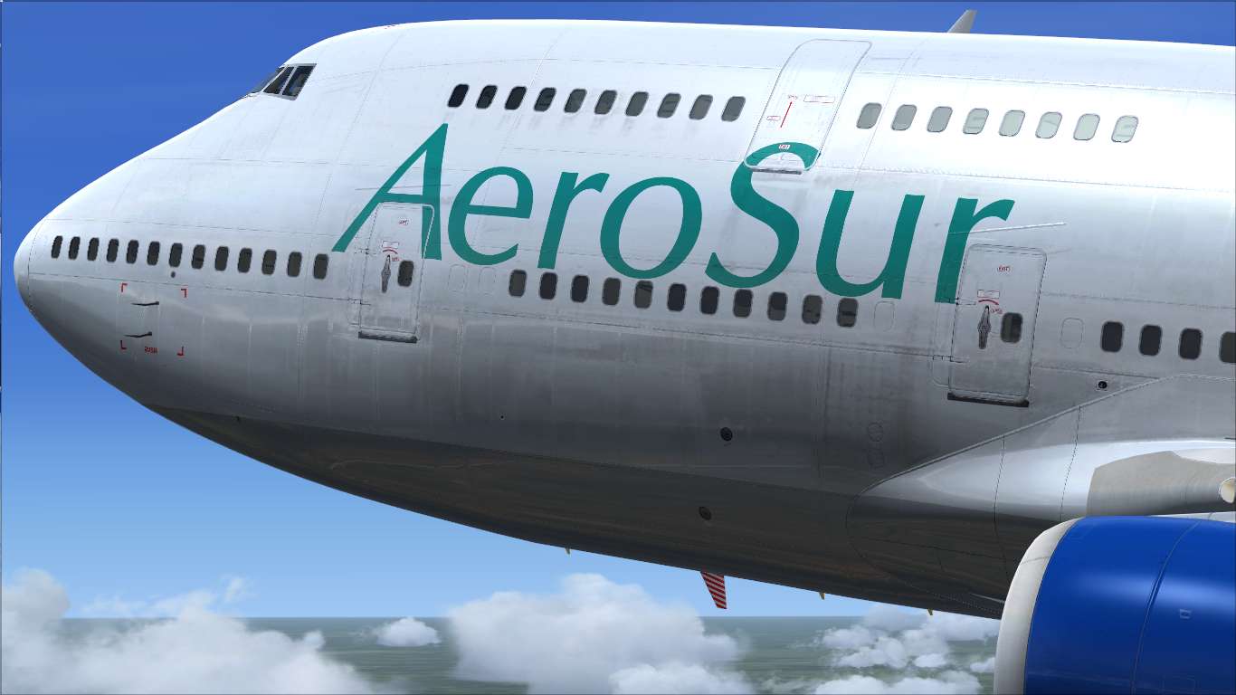 Texturas Brasileiras: Aerosur CP-2711 Boeing 747-400