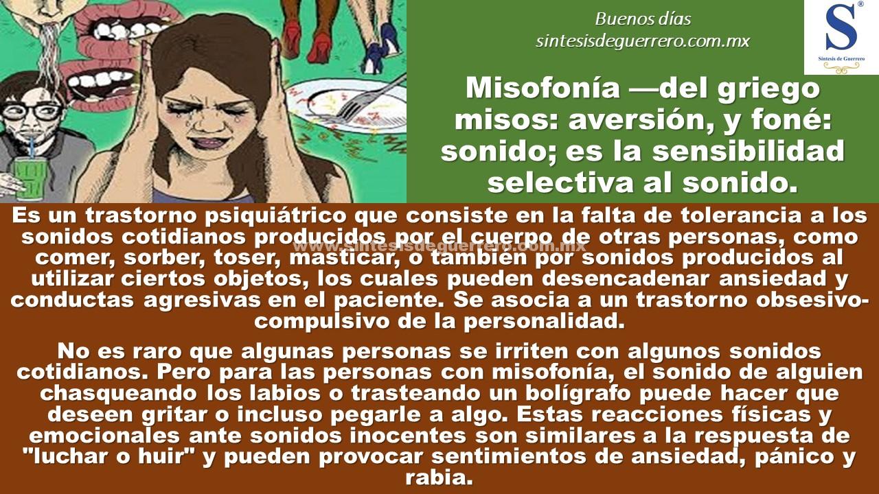 Misofonia y Yo - El Caldero Negro