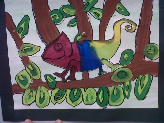 horizons - imagine, dream, discover: Colour Wheel Chameleons