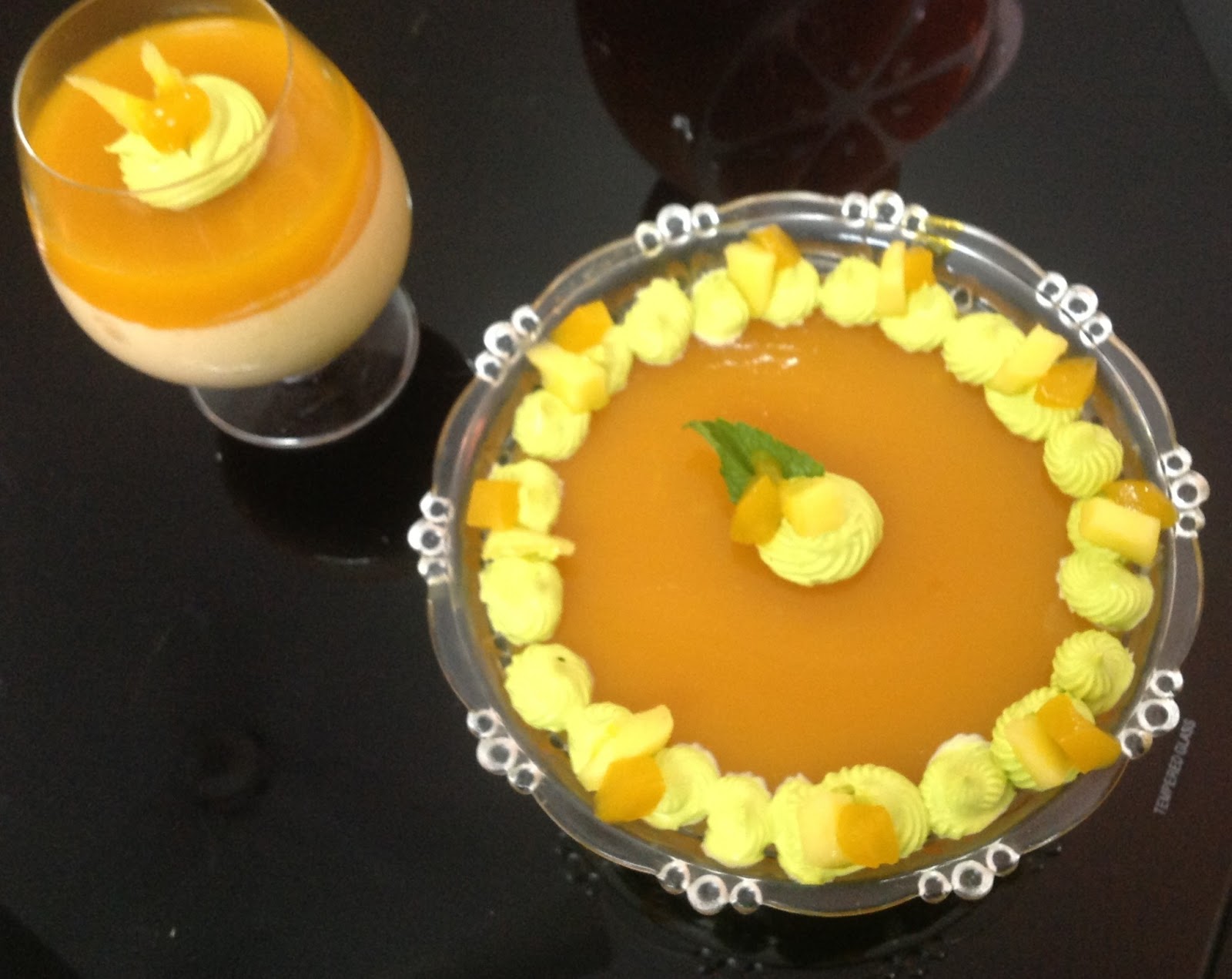 Bake-a-Mania: Mango Pana Cotta with Fresh Mango Jelly