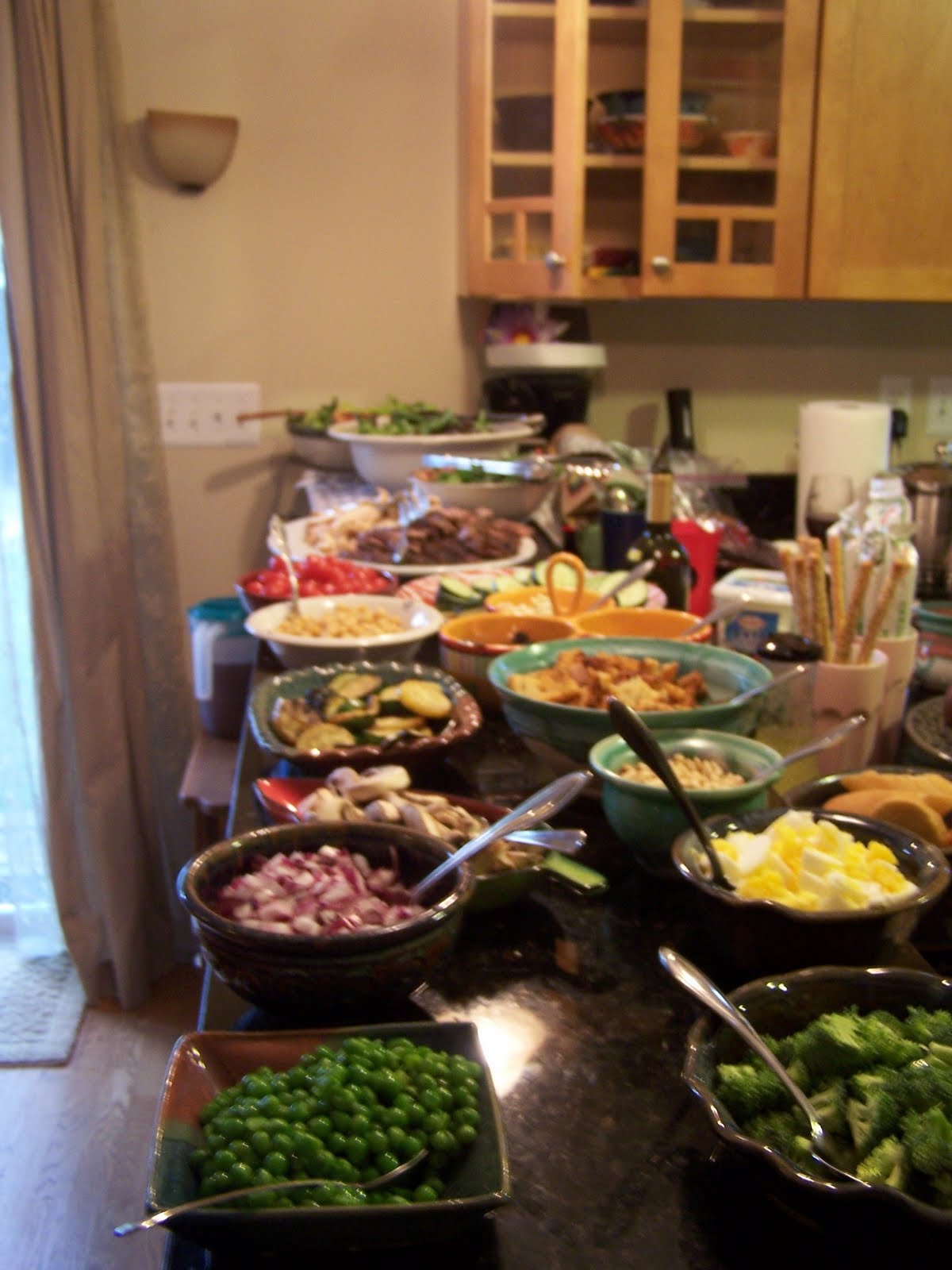 Midnight Creations: Summer Entertaining Salad Buffet