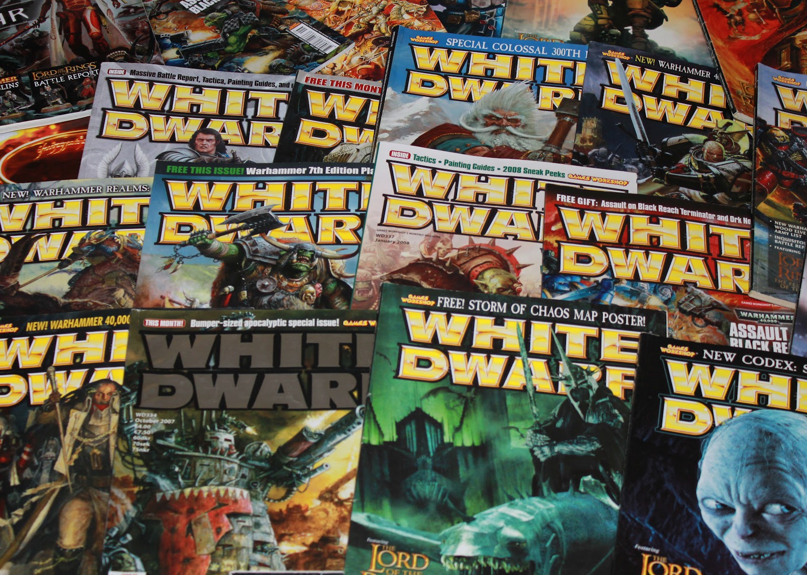White Dwarf Back Issues