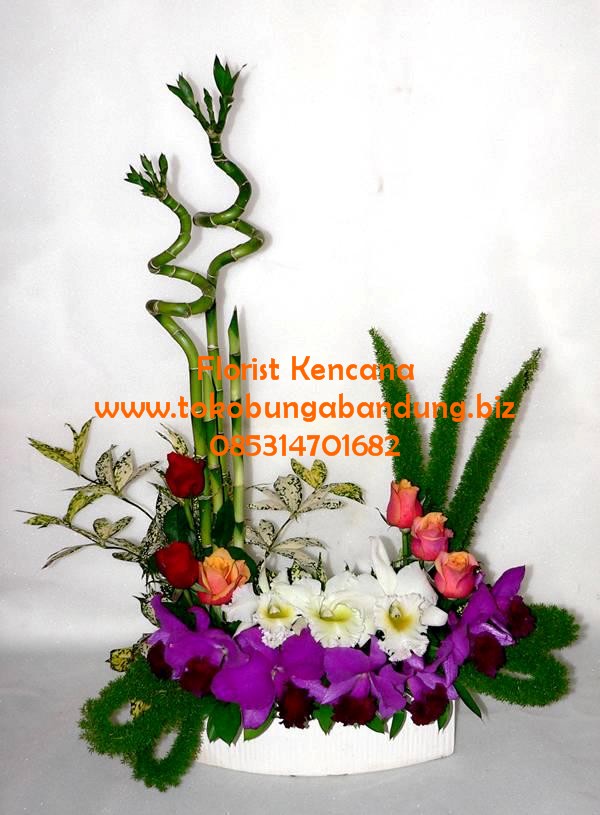 Toko Bunga Bandung Florist Kencana: Karangan Bunga Anggrek Cattleya di ...