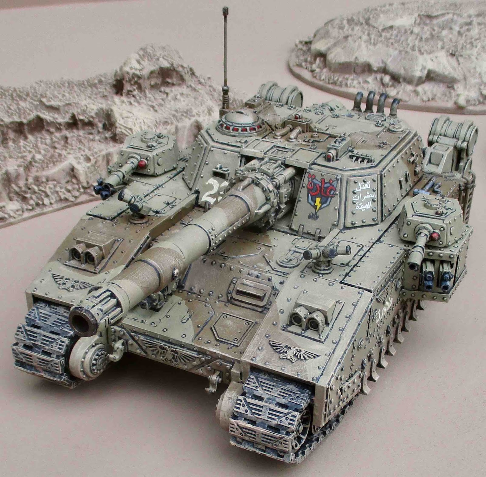 Tim's Miniature Wargaming Blog: 40K - 382nd Tallarn (Desert Raider ...