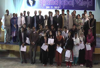Pk Positive: Debate contestants receive awards, shields and certificates