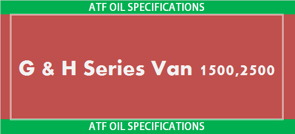 Cars ATF Oil Specification