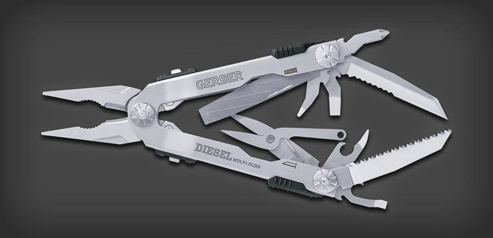 SKL DIY Uptown: Gerber Diesel Multi Plier Stainless Steel c/w Sheath ...