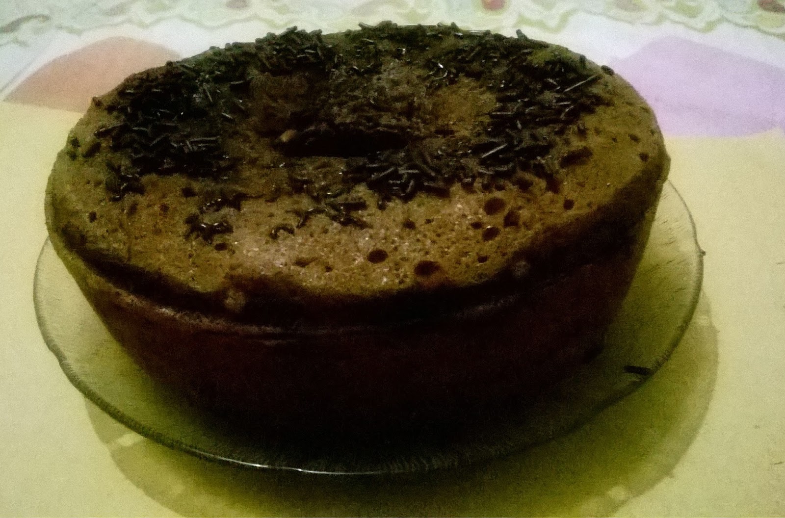 Cara dan Resep membuat bolu coklat spons dengan dipanggang