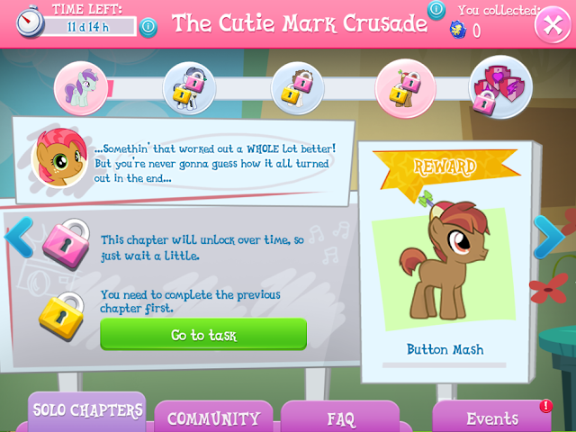 Equestria Daily - MLP Stuff!: Button Mash's Name Cannonized on MLP ...