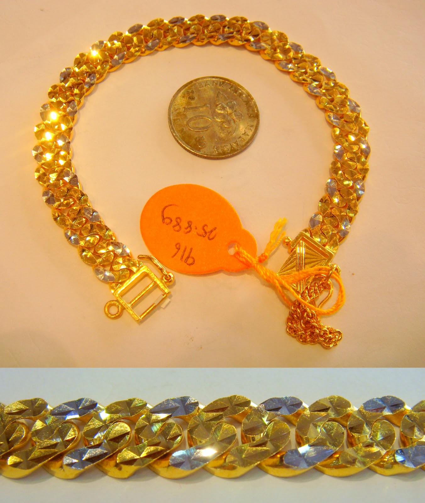 Kedai Emas Sri Harmoni: RANTAI TANGAN PADU