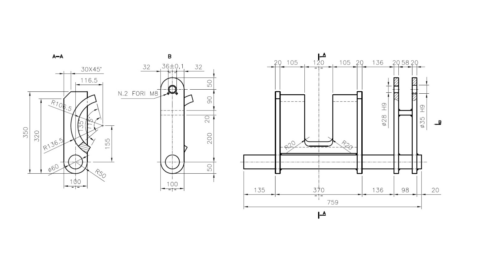 CAD Drafting Services: AutoCAD Mechanical Drawings