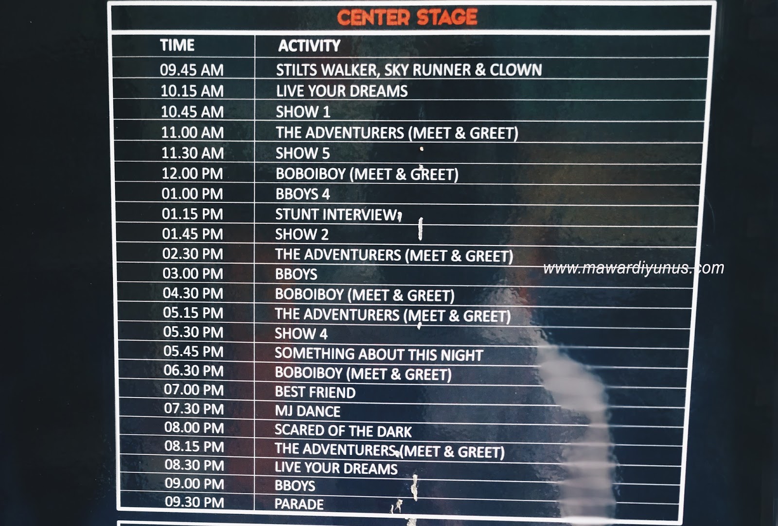 APA YANG MENARIK DI MAPS PERAK
