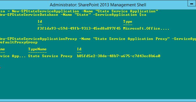 Al's Tech Tips: SharePoint 2013 TIP: How to quickly deploy a State service application