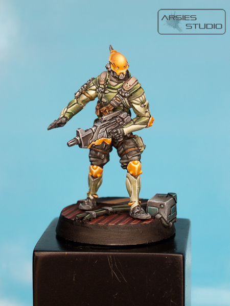 Javier González "Arsies", Miniature Painter: Druze Shock Team: Hacker ...