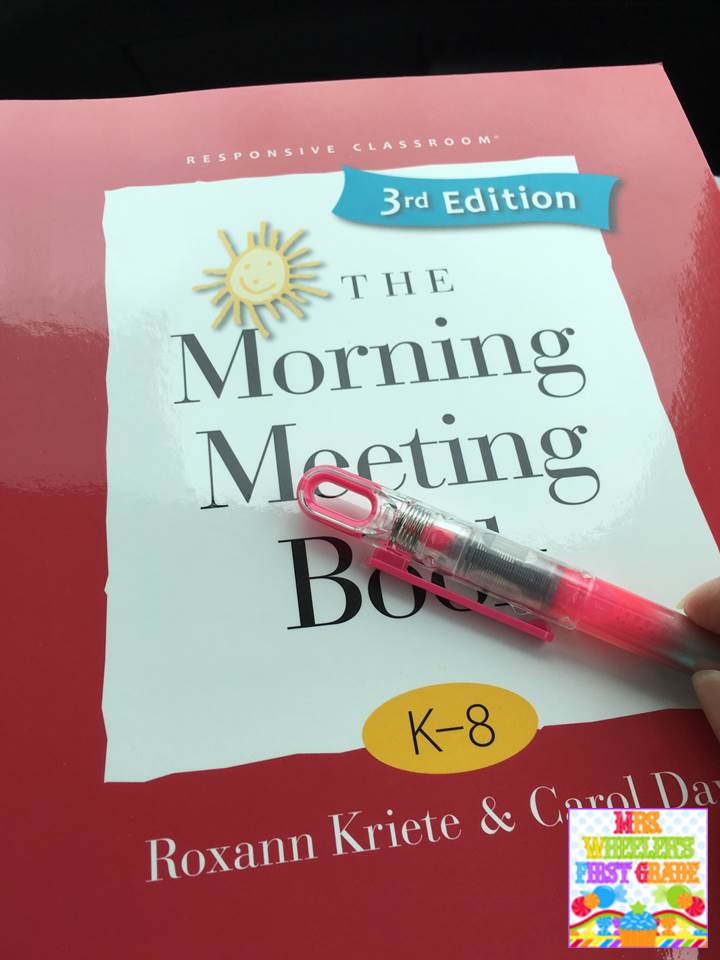 Mrs. Wheeler's First Grade Tidbits: Blog Series: What is Morning Meeting?