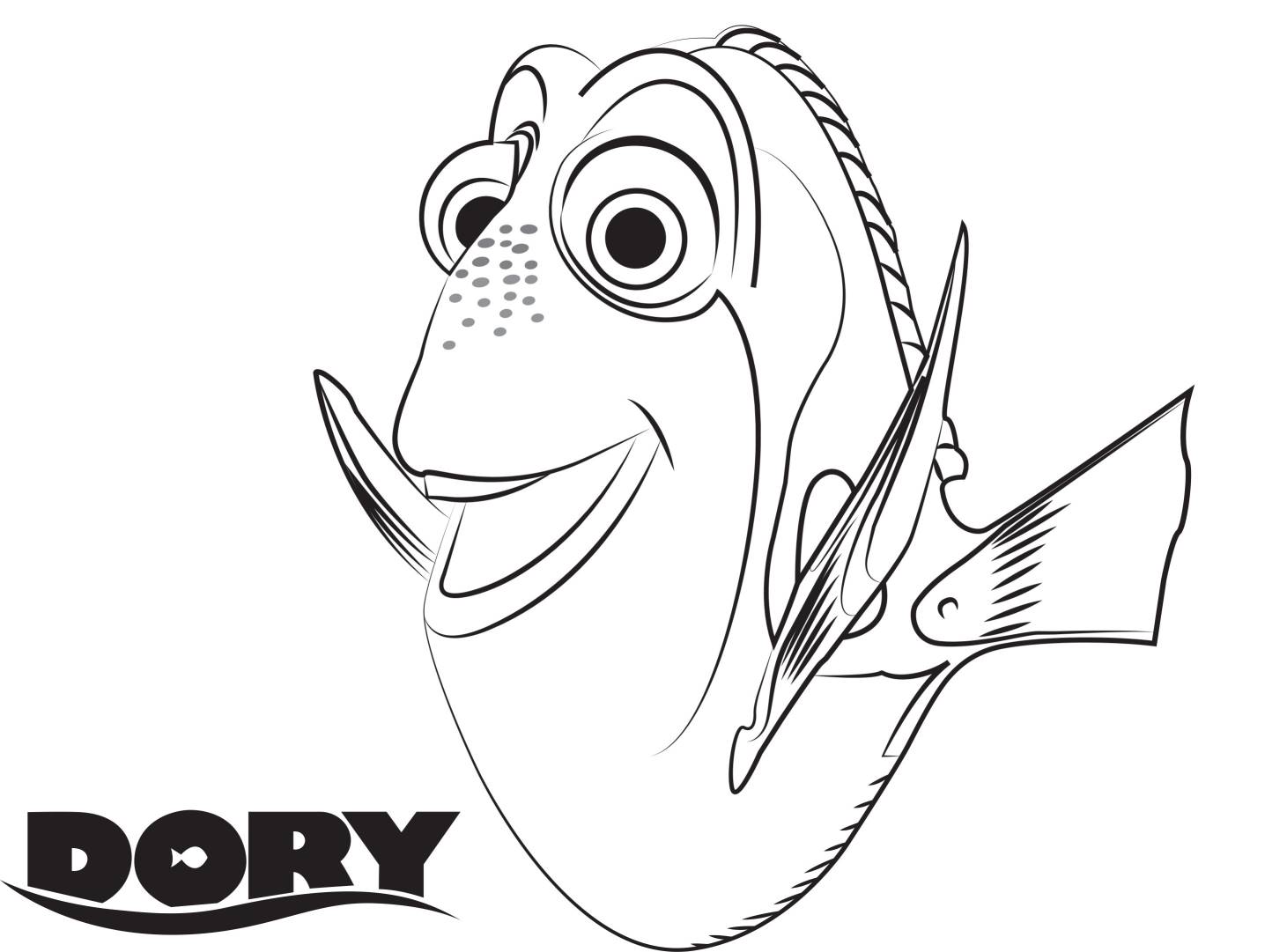 Alla ricerca di Dory | Disegni da Colorare
