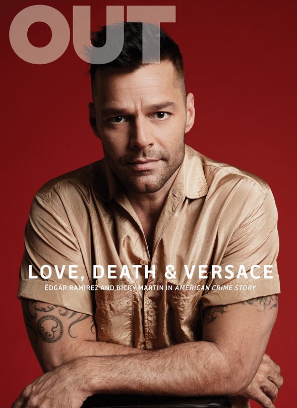 VJBrendan.com: 'Out' Cover Boys: Ricky Martin & Edgar Ramirez