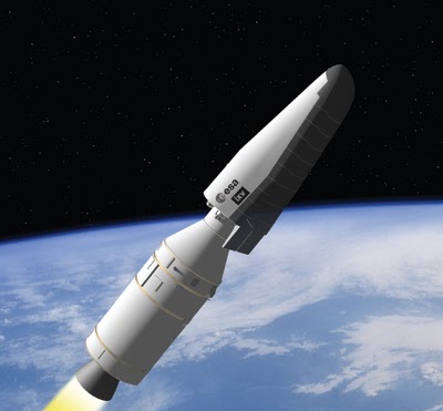 Suburban spaceman: ESA Vega Rocket: Re-entry Shuttle vehicle on track ...