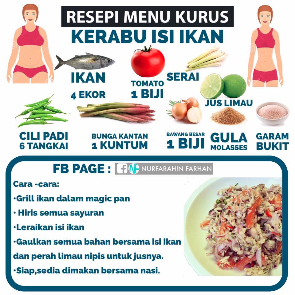 Resepi Mudah Menu Untuk Kurus