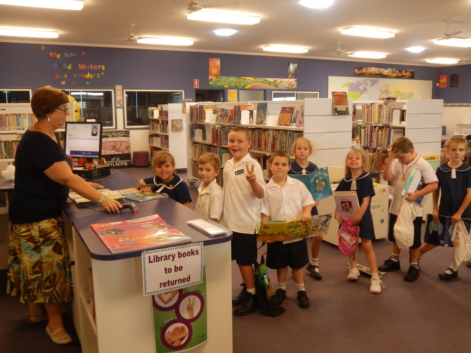 St Patrick's Cessnock Library: Welcome Back Mrs Ramage