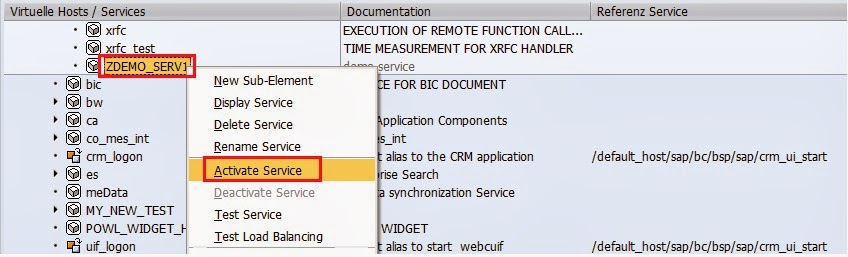 Creating A Service In Sicf And Consuming It Sap Blogs 7091