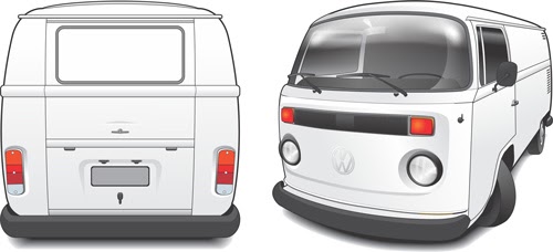 Kombi vetorizada | Artes para Web