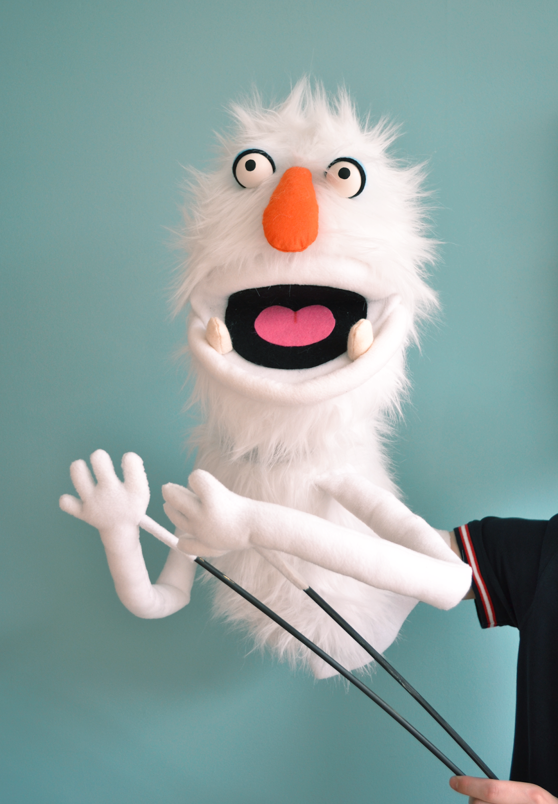 Crooked Studio: Muppet Style Yeti Puppet