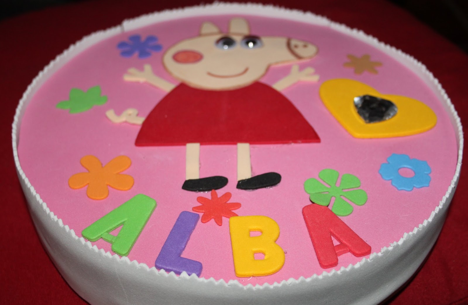 El Desván de mi Creatividad (MeryConnie): Base de Pared de Peppa Pig ...