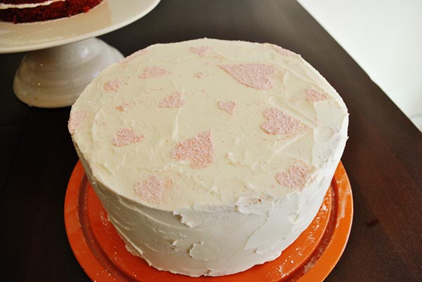 My Name is Eileen: Handmade: Heart (lips) Cake