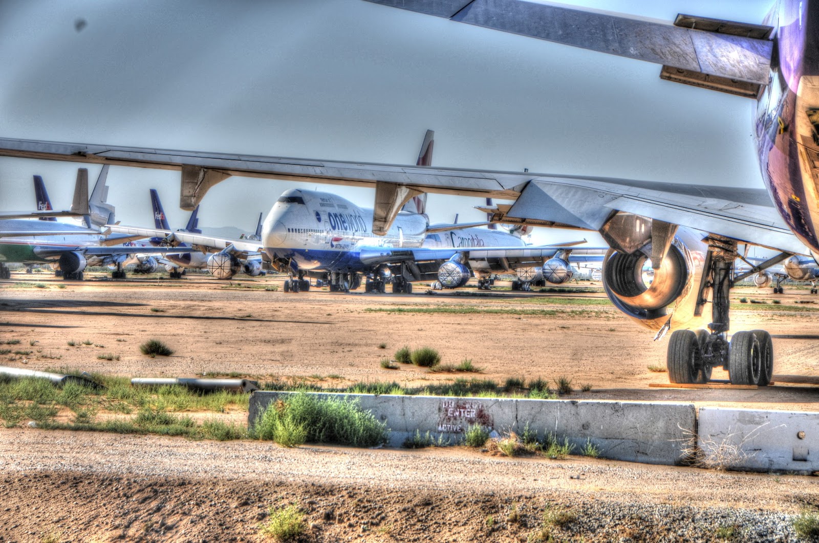 Victorville Airplane Graveyard Visit