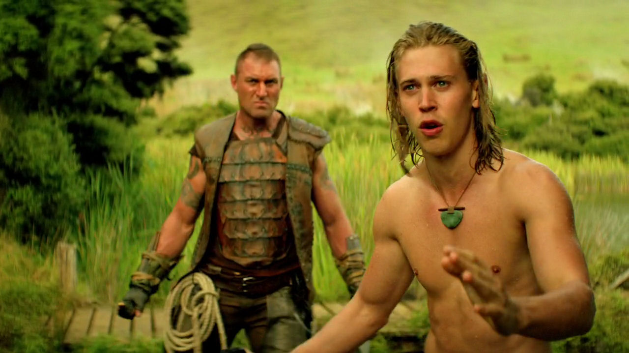 Austin Butler, Manu Bennett & Mattias Inwood on The Shannara Chronicles ...